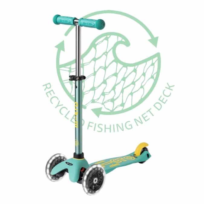 Micro step mini deluxe eco led mint - Kind zo blij